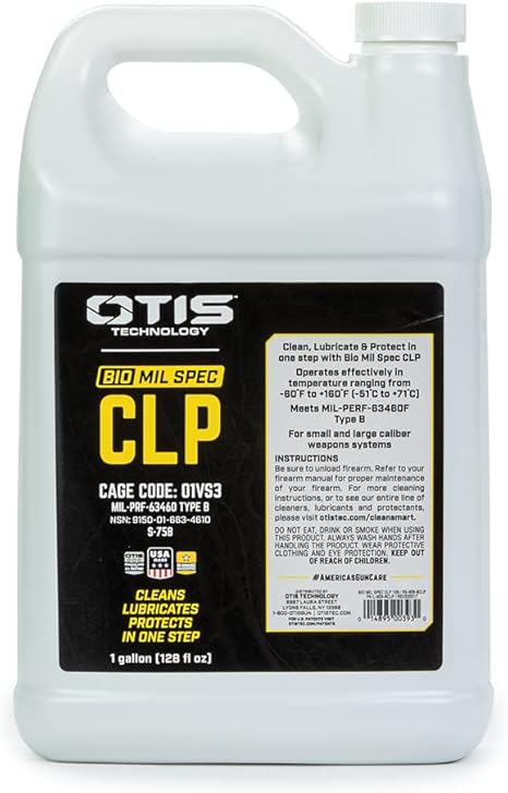 Amazon.com : Otis Technology Bio Mil. Spec. CLP (1 Gallon, 128 oz, Gun ...
