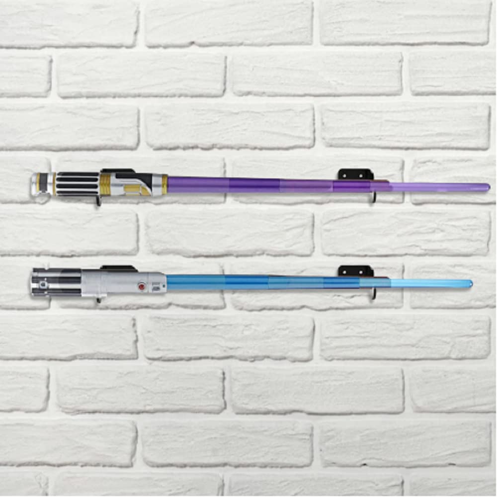 Snapklik.com : MANNIFEN Lightsaber Rack Wall-Mounted Transparent ...
