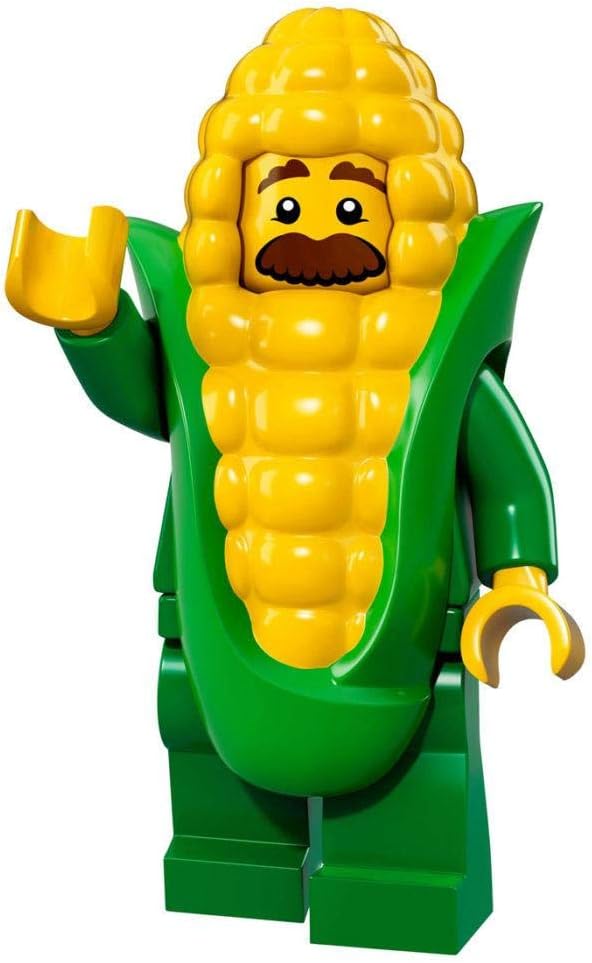 Amazon.com: LEGO Collectible Minifigure Series 17 - Corn Cob Guy (71018 ...