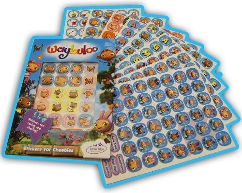 Waybuloo Cheebies' Caring And Sharing Stickers Pack: Waybuloo ...