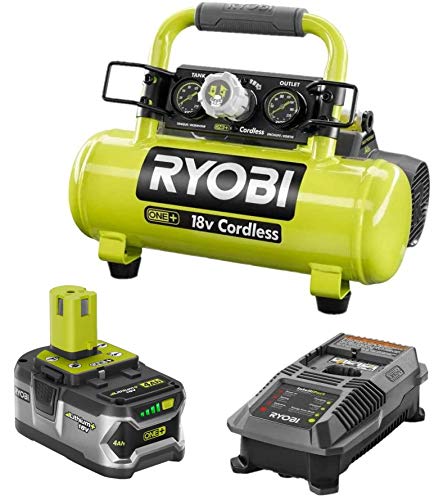 Buy RYOBI 18-Volt ONE+ Cordless 1 Gal. Portable Air Compressor Kit ...
