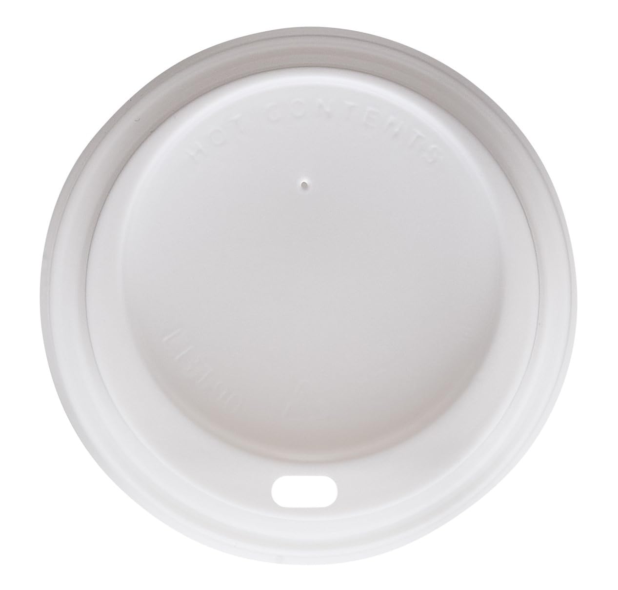 GoCoPack Sip Lids for Paper Coffee Cups: Pack of 100 Plastic White Sip ...