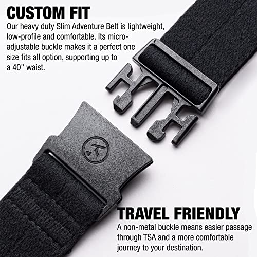 Snapklik.com : The Original Slim Unisex Adventure Belt, Narrow Width ...