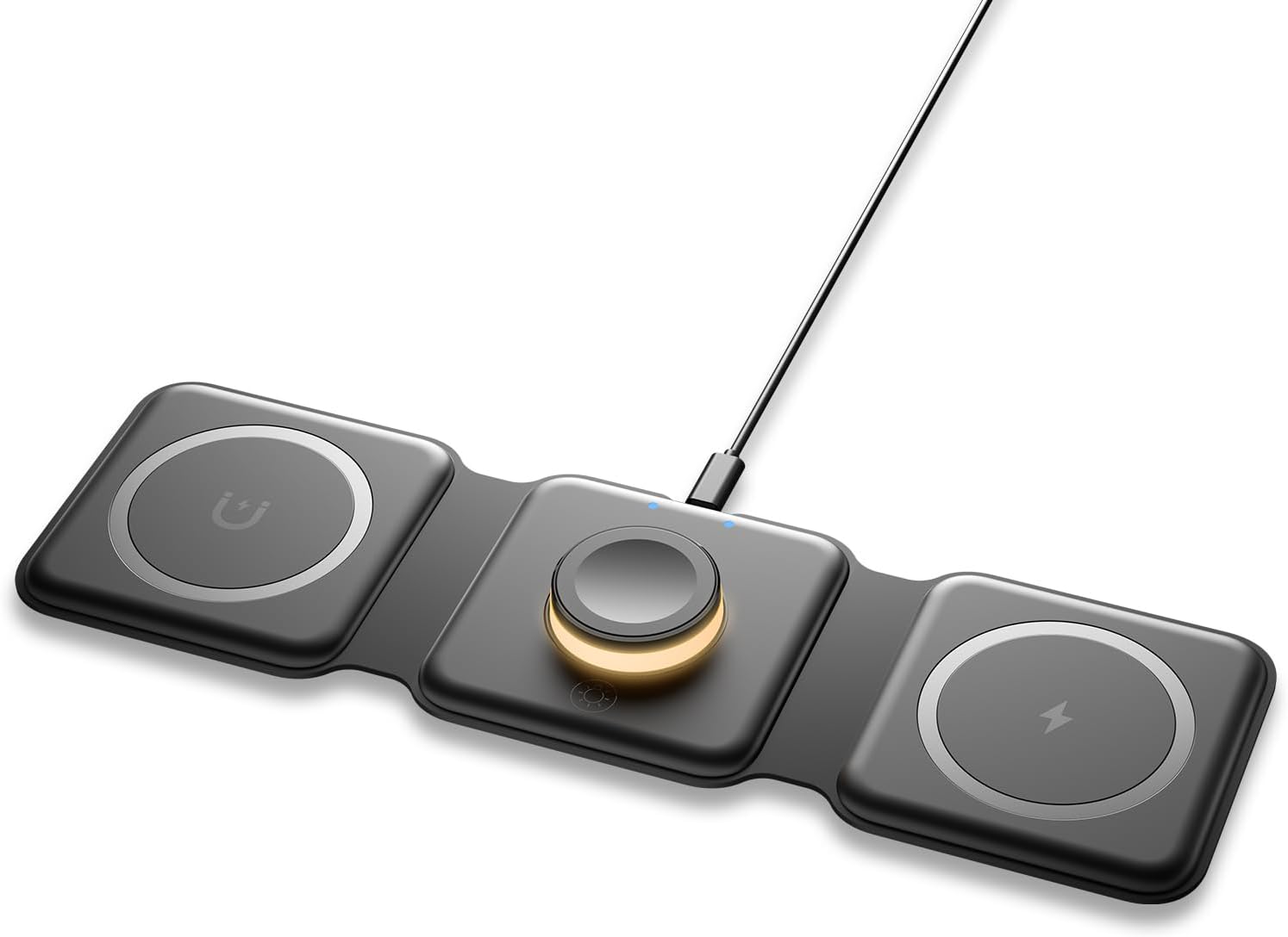 Amazon.com: Belkin 2-in-1 Magnetic Charging Travel Pad 15W - MagSafe ...