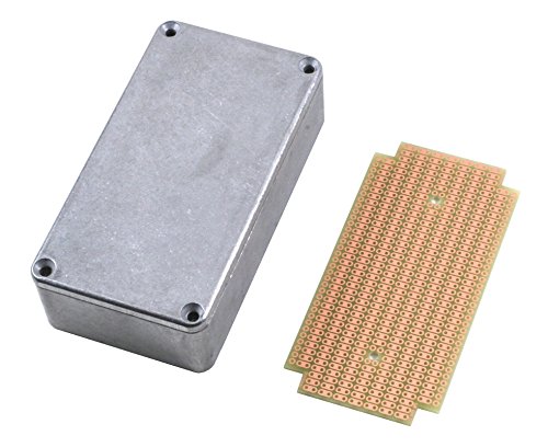 KIT-1590B Box+PCB, Diecast Aluminum Box, Unpainted, with PR1590B PCB ...