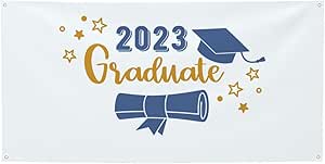Amazon.com: Seniors Class Of 2023 Party Banner Backdrop Banner For ...