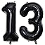 Amazon.com: Lovoir 40 Inch Silver 31 Number Balloon 13 Large Size Jumbo ...