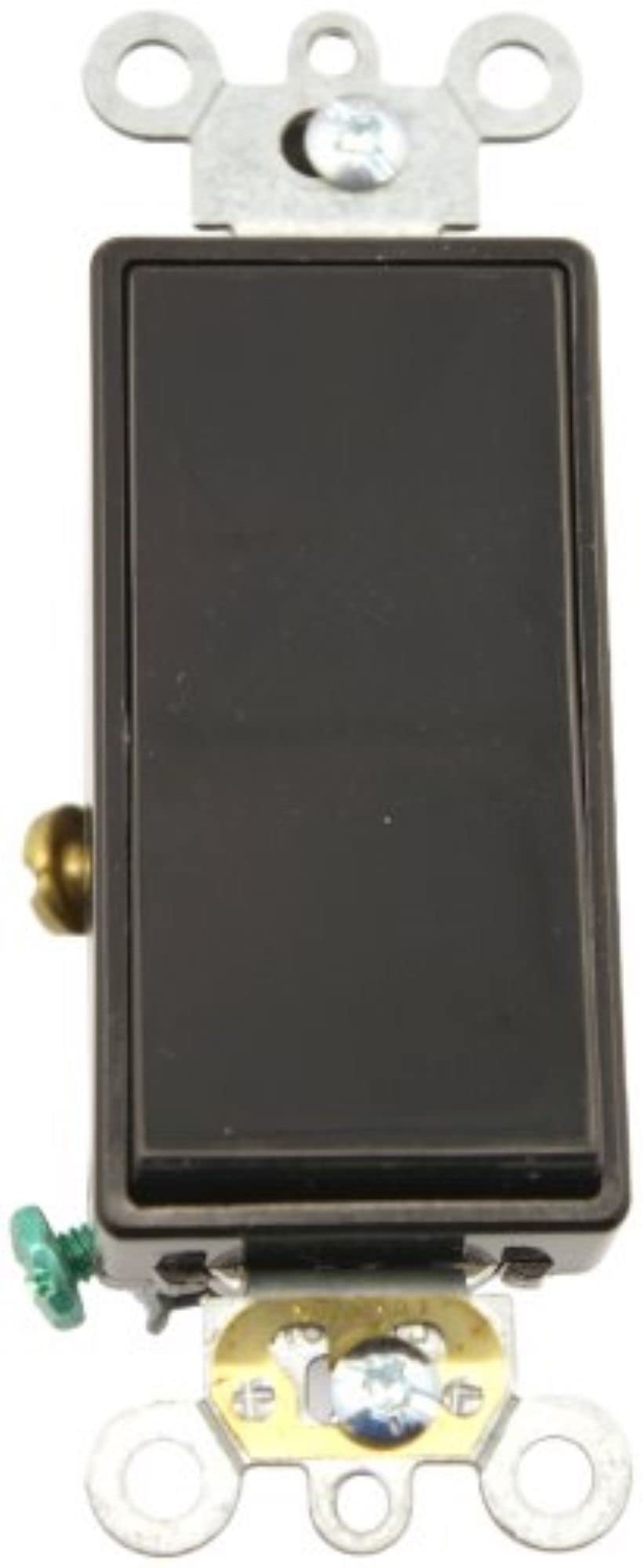 Leviton 5691-2E 15 Amp, 120/277 Volt, Decora Plus Rocker Single-Pole AC ...