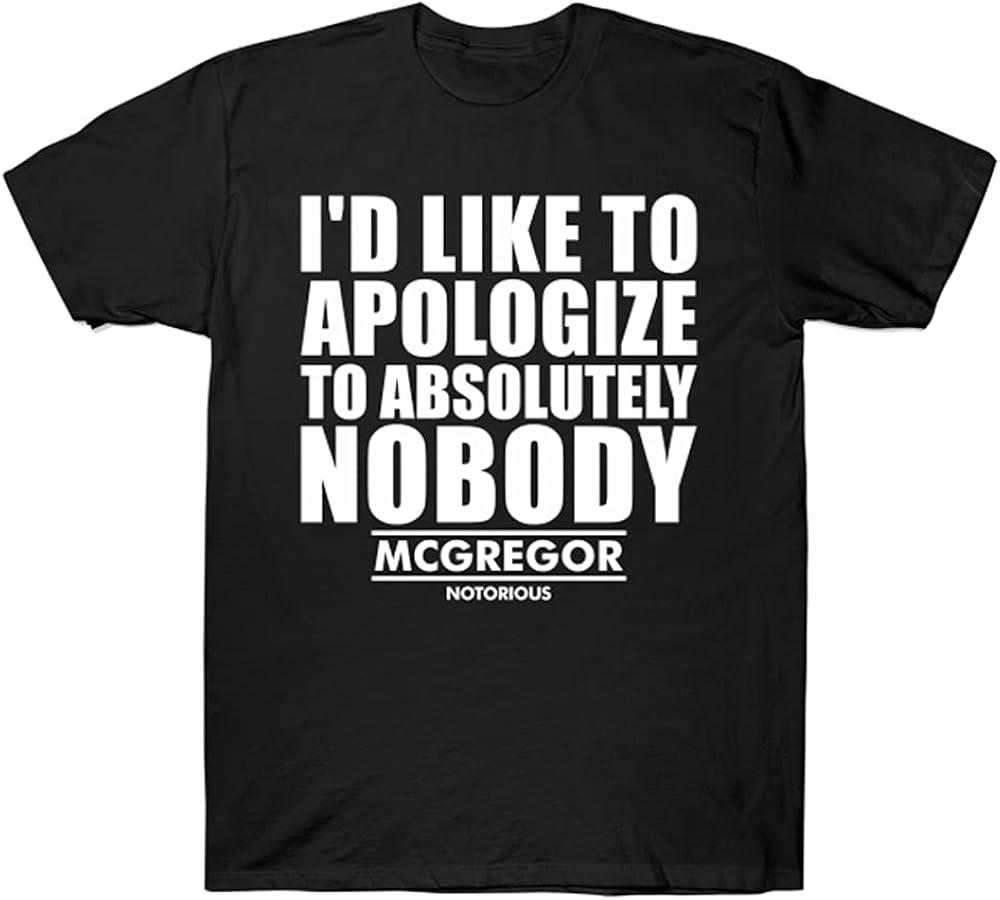 XUANYI I d Like To Apologize To Absolutely Nobody Conor McGregor T xuanyi-i-d-like-to-apologize-to-absolutely-nobody-conor-mcgregor-t