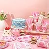 Amazon.com: Hoolerry 225 Pcs Preppy Party Tableware Set Preppy Birthday ...