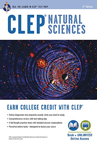Amazon.com: CLEP® Natural Sciences Book + Online (CLEP Test Preparation ...