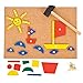 Bigjigs Toys, Pin-a-Shape Set - 229 Piece, Pin Art, Kids Art Set, Pin ...