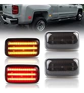 Amazon.com: OFFKAT Front Fender LED Side Marker Lights for 1982-1992 ...