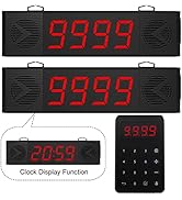 Amazon.com : ChunHee Wireless Calling System, Restaurant Queue Speaker ...