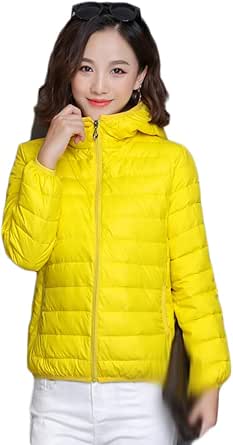Amazon | QPQPQ ダウンジャケット レディース ダウン ウルトラライト ショート丈 軽量 ダウンコート ショート ダウン ダウン ...