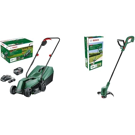 Bosch Cordless Lawnmower EasyMower 18V-32-200 (1x 4.0 Ah Battery, 18 ...