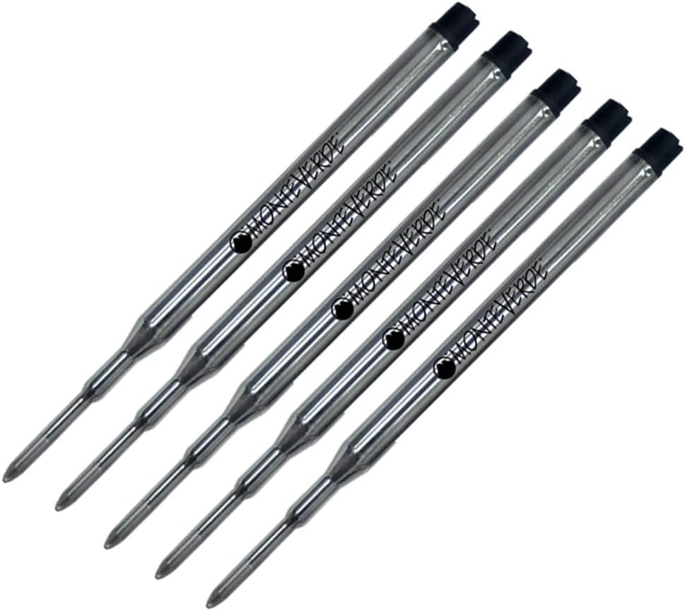 Amazon.com : 5 Pack - Monteverde"K" Style Ballpoint Refill to Fit ...