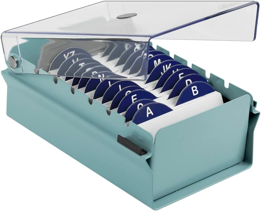 Amazon.com : Rolodex® Rotary Business Card File, 400-Card Capacity ...