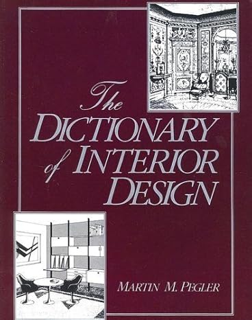Amazon.com: Dictionary of Interior Design: 9780870054471: Pegler ...