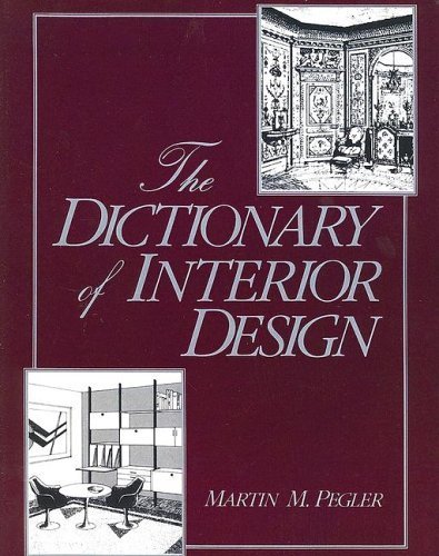Amazon | Dictionary of Interior Design | Pegler, Martin M. | Decorating