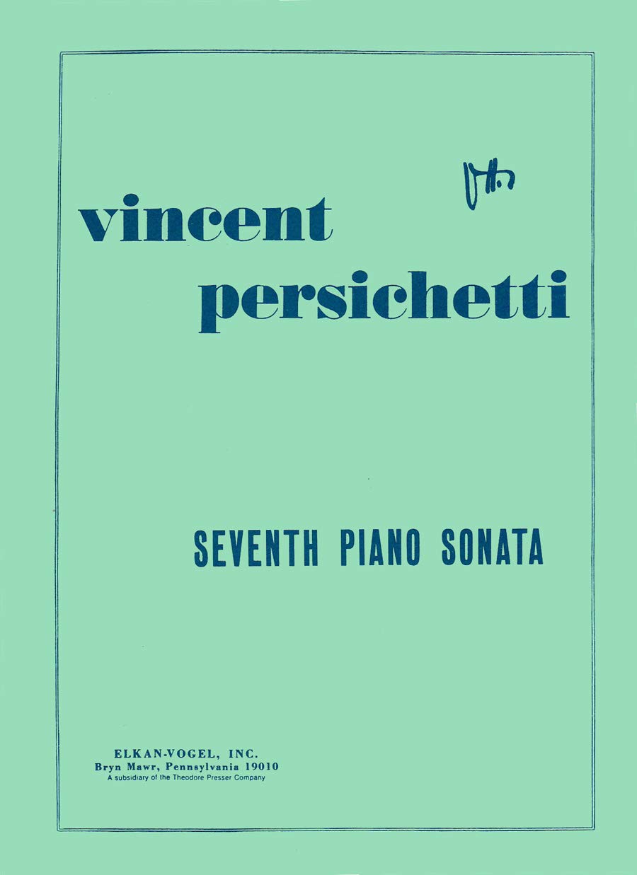 Seventh Piano Sonata: VINCENT PERSICHETTI: 0680160097876: Amazon.com: Books