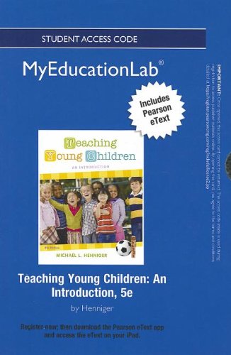 Amazon.com: Teaching Young Children Student Access Code Includes ...