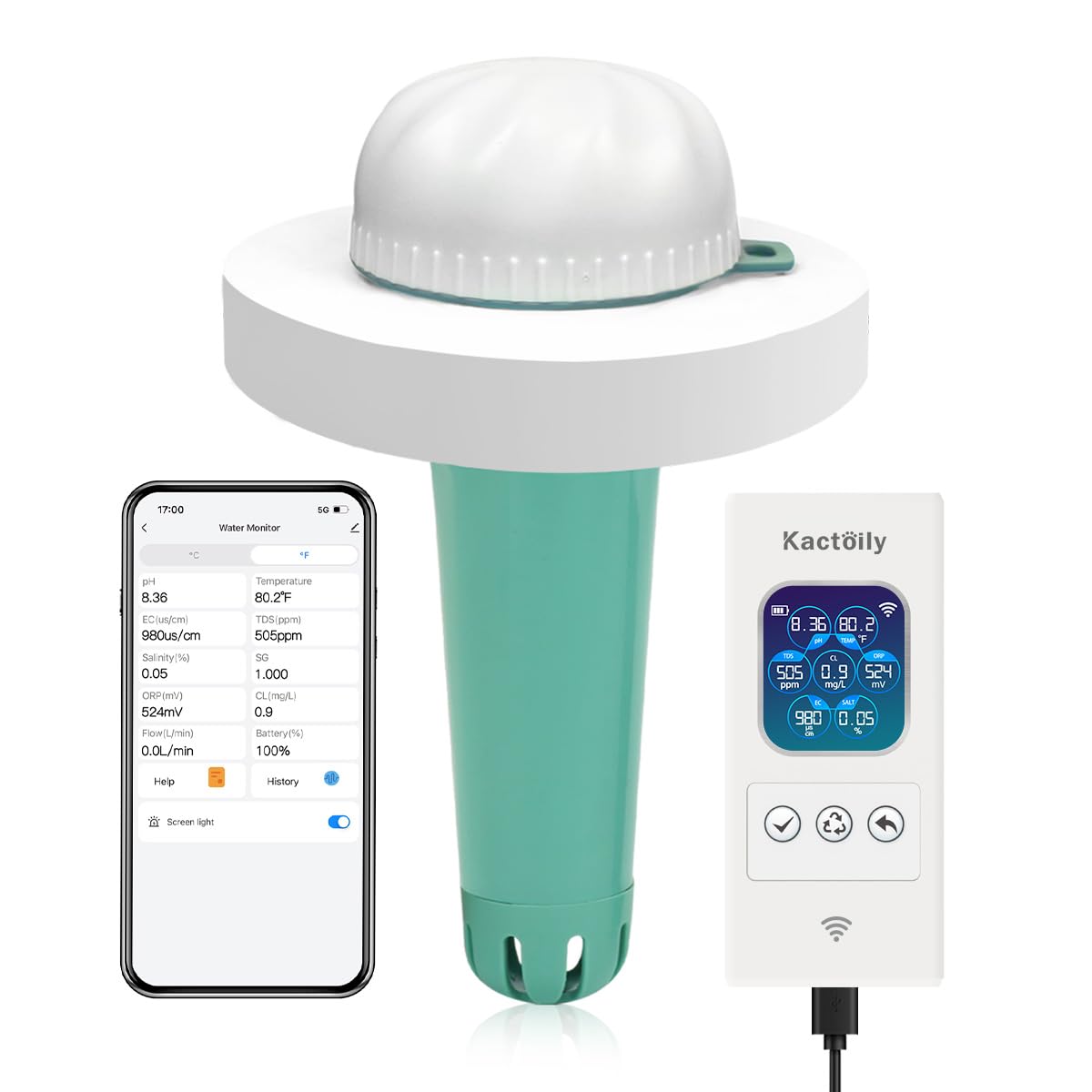 Digital Pool Water Tester & Pool Chemical Monitor Nepal | Ubuy