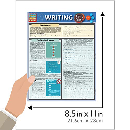 Snapklik.com : Writing Tips & Tricks: A QuickStudy Laminated Reference Guide