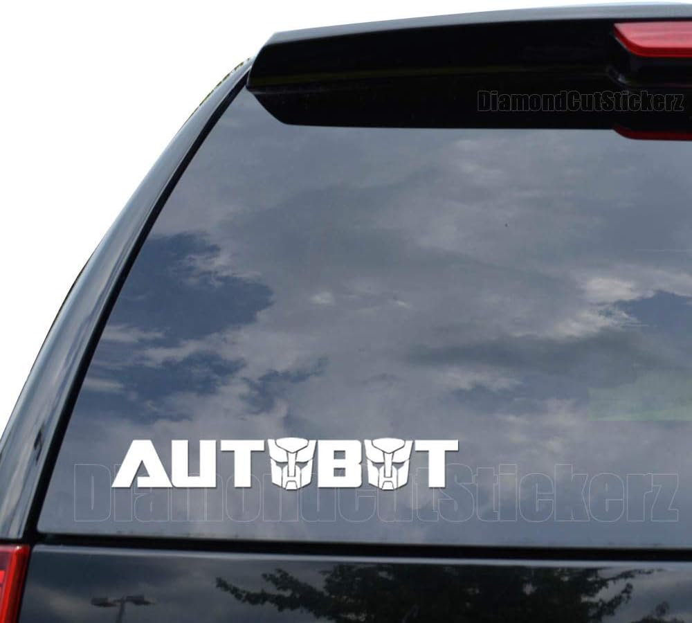 Amazon.com: DiamondCutStickerz Autobot Transformer Decal Sticker Car ...