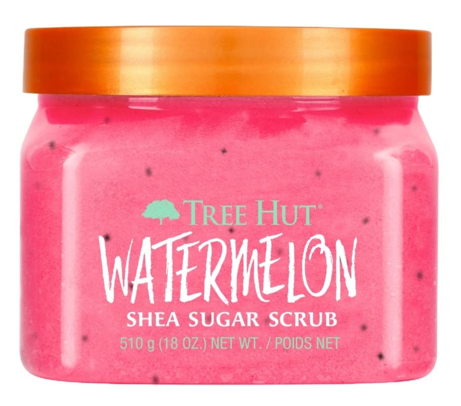 Buy Tree Hut Shea Sugar Body Scrub, Watermelon, Coco Colada,18oz, 2PK ...