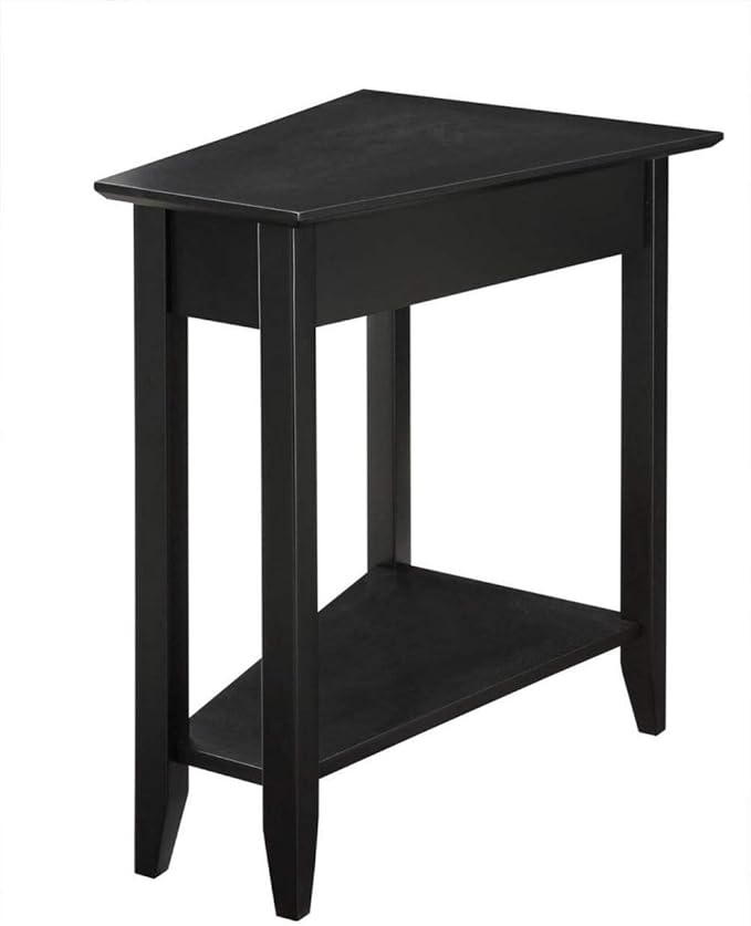 Amazon.com: Convenience Concepts American Heritage Wedge End Table 24 ...