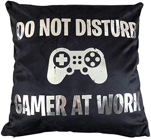 Sass Party & Gifts Do Not Disturb Gamer At Work Cushion Cover - Great ...