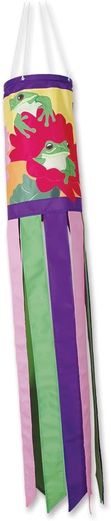 Amazon.com : Premier Kites 78702 Prestige Windsock, Tree Frog Peek, 8 ...