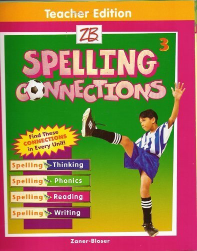 Spelling Connections Grade 3 (Teacher Edition) : Amazon.com.mx: Libros