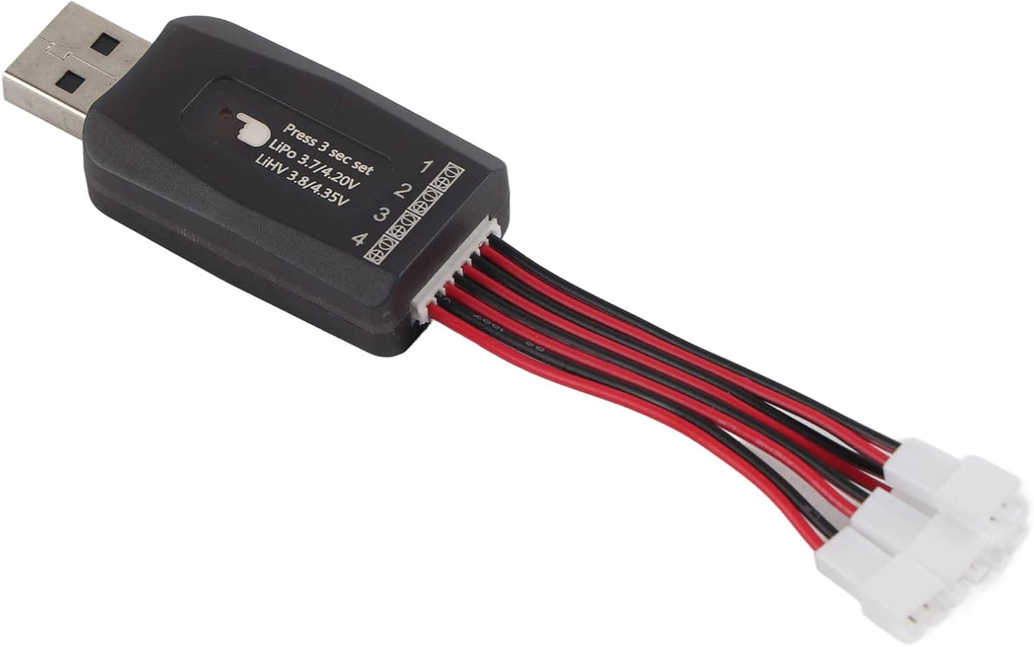 Amazon.com: SUNGOOYUE CX405 4CH USB Battery Charger, Plastic Micro Mini ...