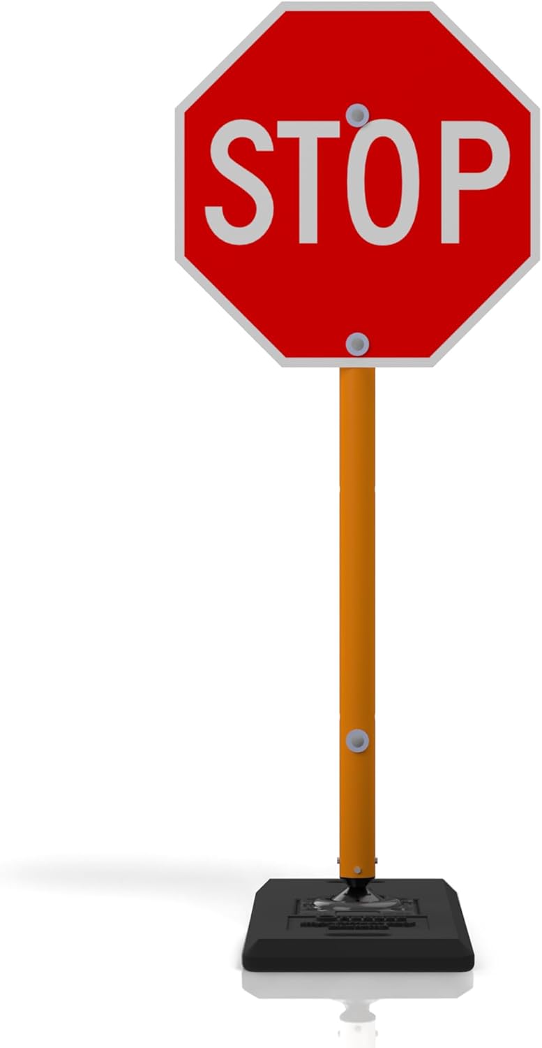 Amazon.com: Impact Recovery - Temporary Stop Sign - Street Signs for ...