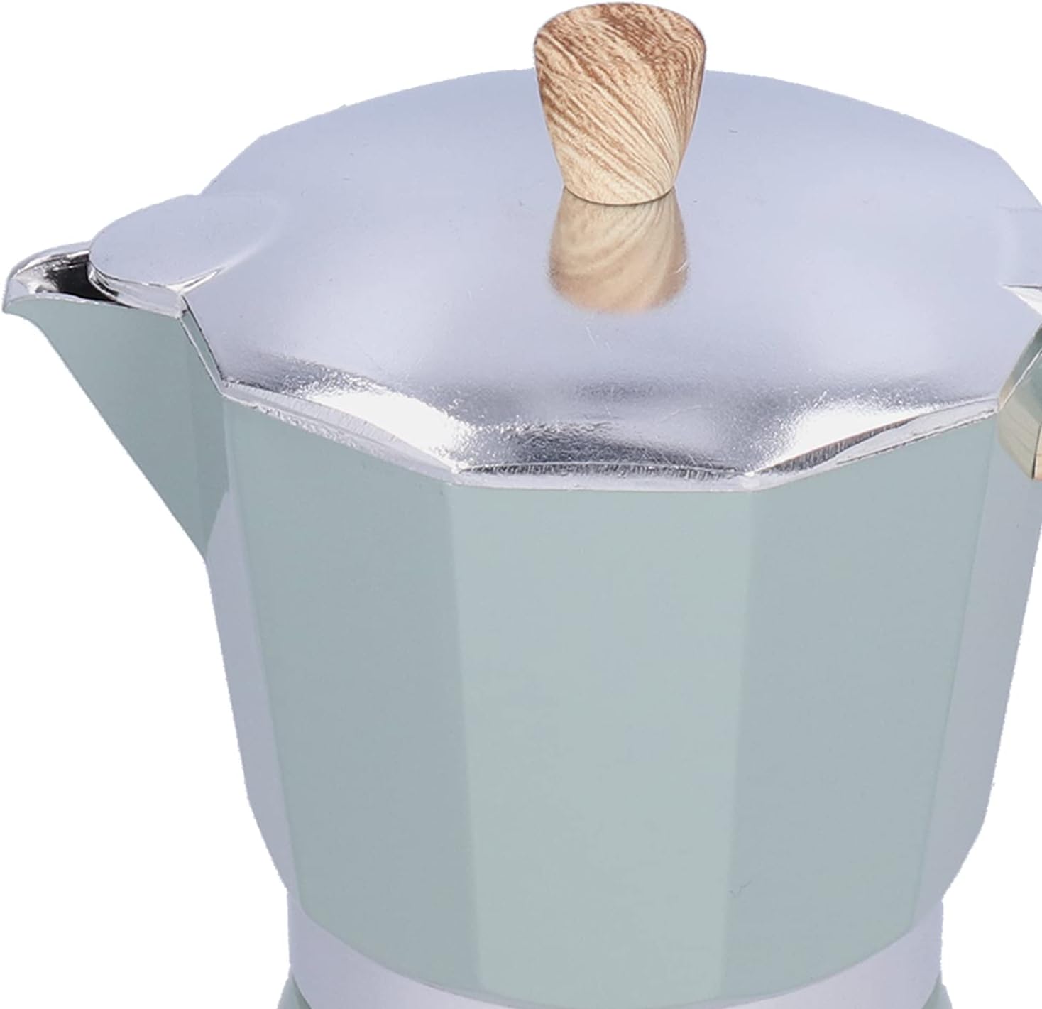 YEmirth Cafetera clásica de 10.1 fl oz, cafetera para café italiano y ...