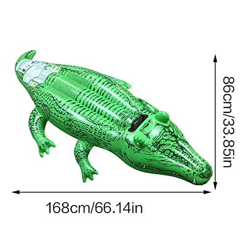 XiXiRan Inflatable Crocodile, Large, Floating Crocodile, Inflatable ...