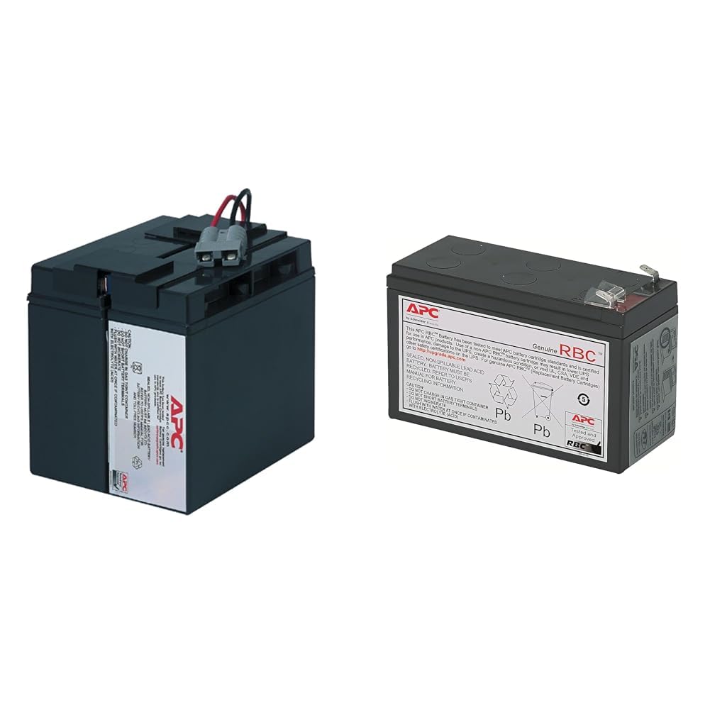 Amazon.com: APC UPS Battery Replacement, RBC7 Smart-UPS Models SMT1500 ...
