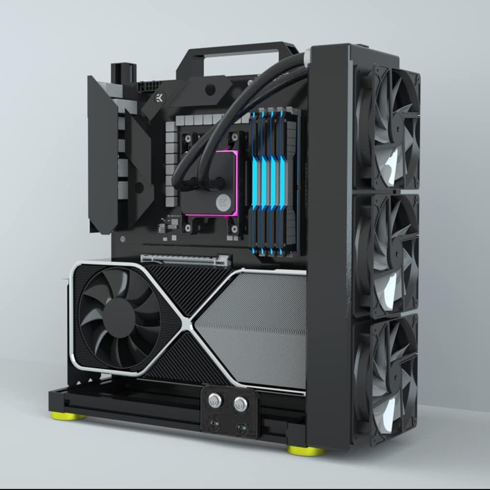 Amazon.com: PC Creative Assembly Frame Test Bench，Open Air Frame Case ...