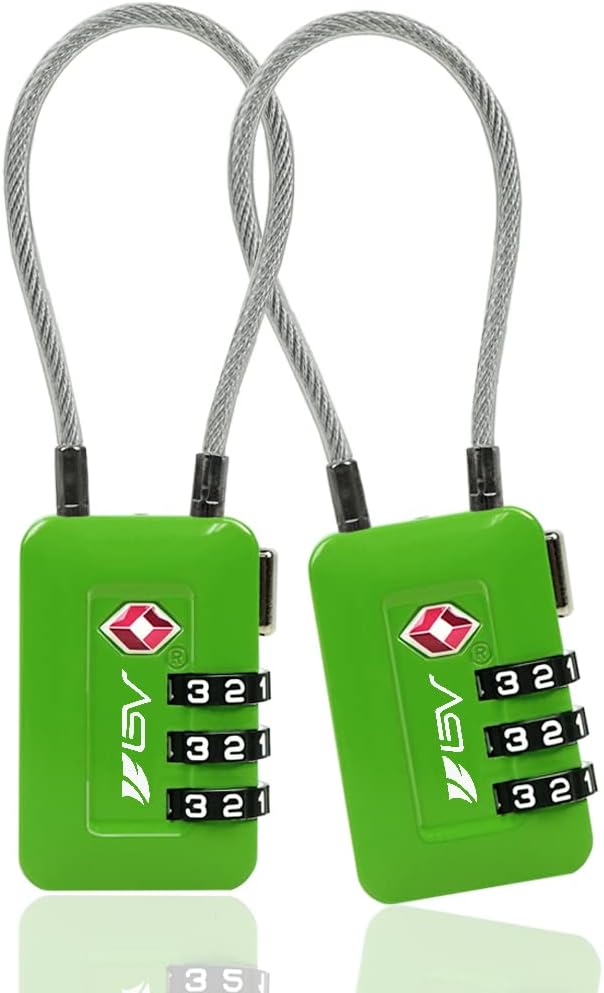 Amazon.com: TSA Accpeted Luggage Travel Lock, Set-Your-Own Combination ...