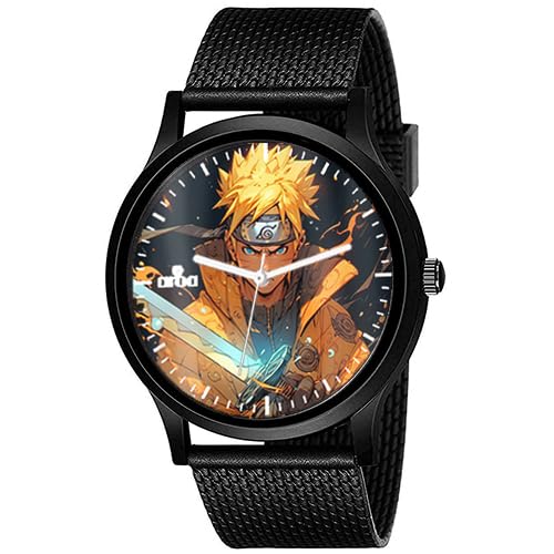 AROA Watch for Naruto Uzumaki with Sword Model 1221 - Metal Analog ...