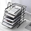 Amazon.com: Samhe 5-Tier Desk Organizer with Sliding Tray for ...