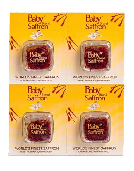 Baby Saffron Brand 100% Pure World's Finest Saffron (Kesar), 250 MG ...