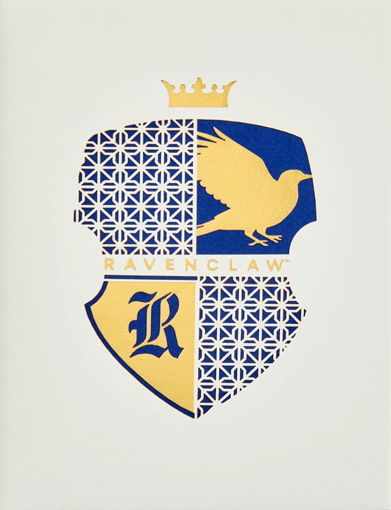 Harry Potter: Ravenclaw Laser Die-Cut Card: 9781682986363: Amazon.com ...