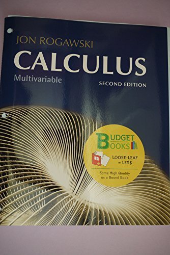 Calculus, 2nd Edition: Jon Rogawski: 9781429263740: Amazon.com: Books