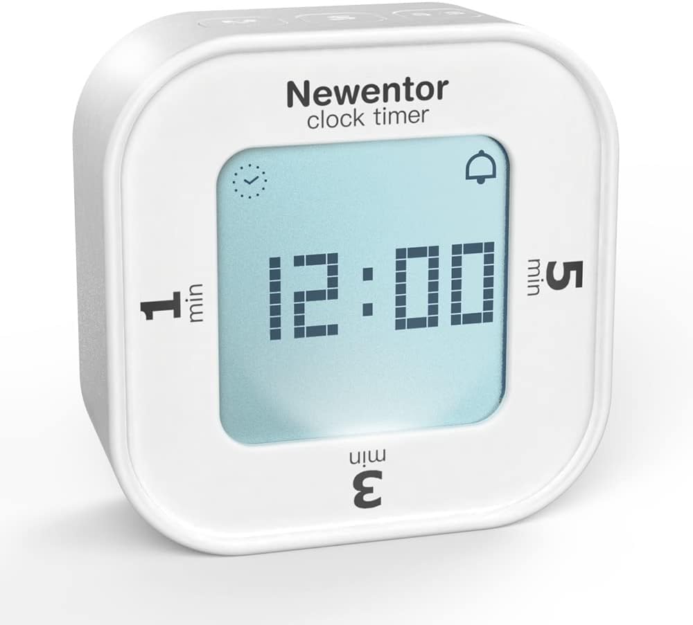Timer Clock, Newentor Digital Kitchen Timer, Classroom Timers with ...