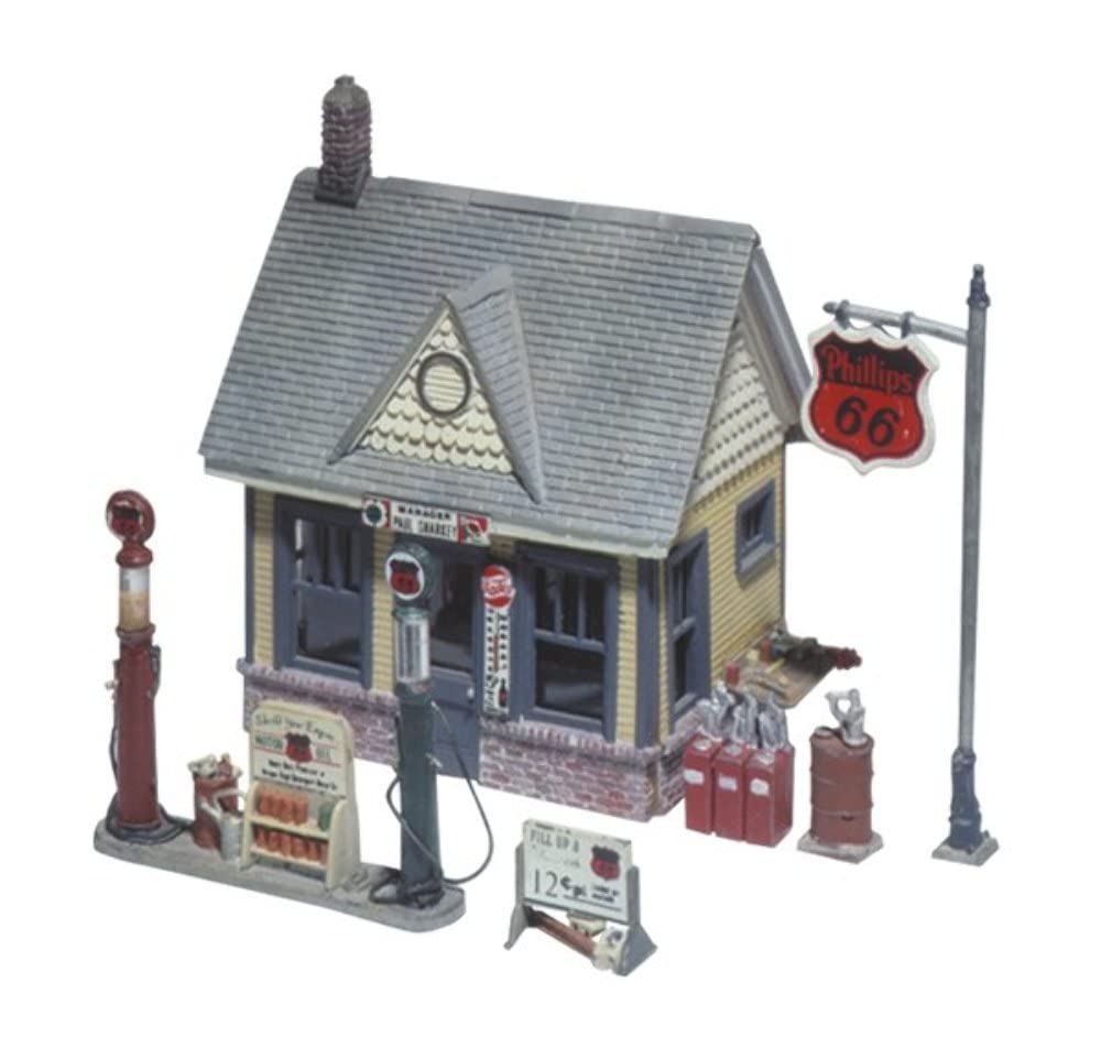 Amazon.com: Micro-Mark Woodland Scenics® Scenic Details® Gas Station ...