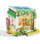 Amazon.com: Flower House Building Mini Set with LED, City Street View ...