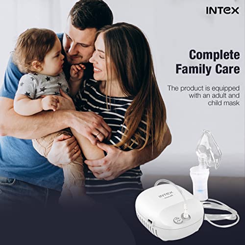 Intex Nebcare Compressor Nebulizer for Adult and Kids Complete Kit ...
